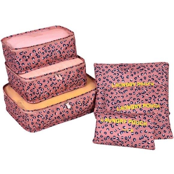Vayeebo | Bags | Leopard Print Packing Cubes 6 Pack | Poshmark